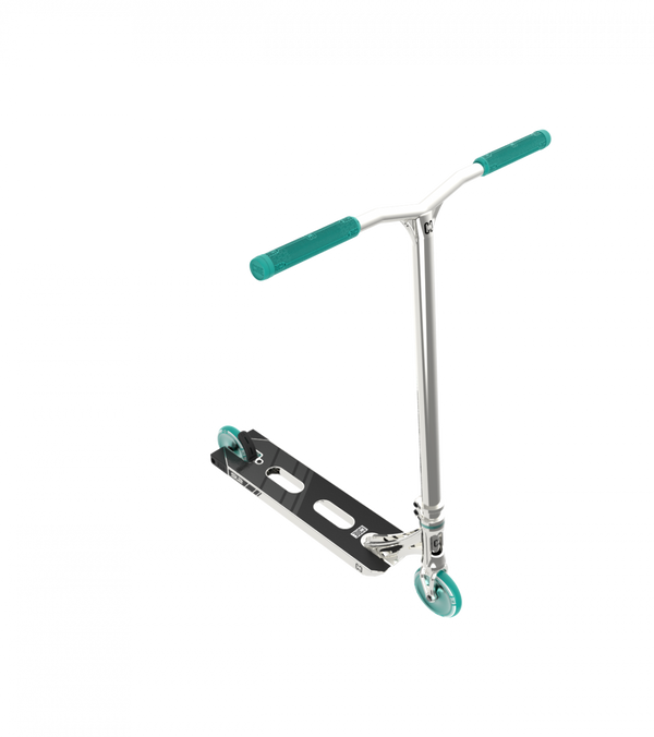 CORE SL2 Super Light Complete Scooter - Chrome/Teal - RampFest Indoor ...